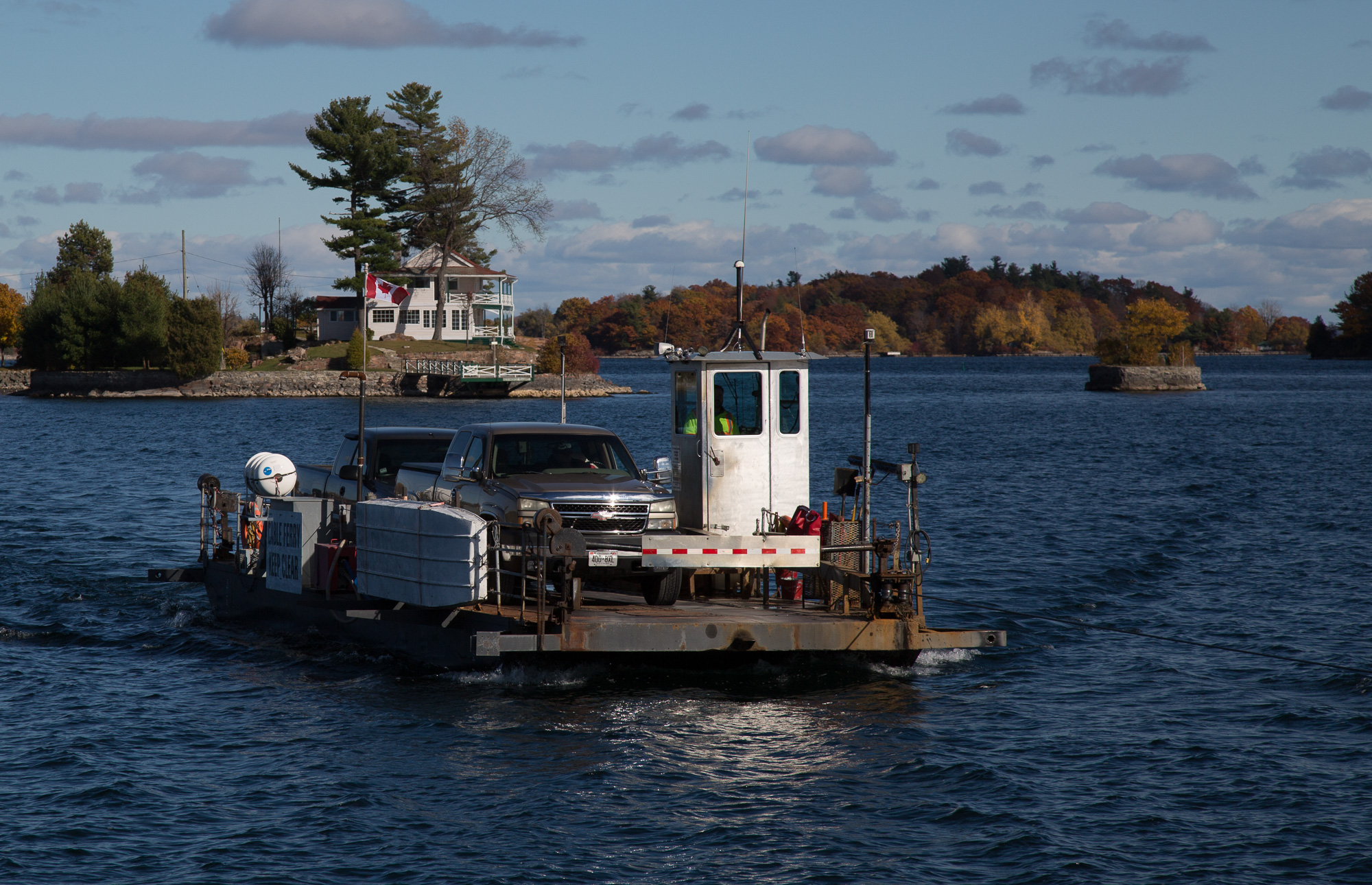 Howe Island Township ferry - Photos, info and stories | The Ferryman